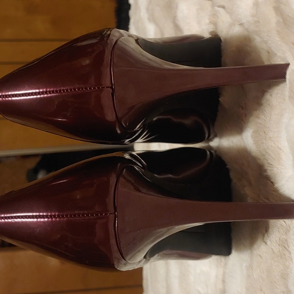 FIONI Clothing | Shoes | Fioni Pump Platform Heels Maroon | Poshmark